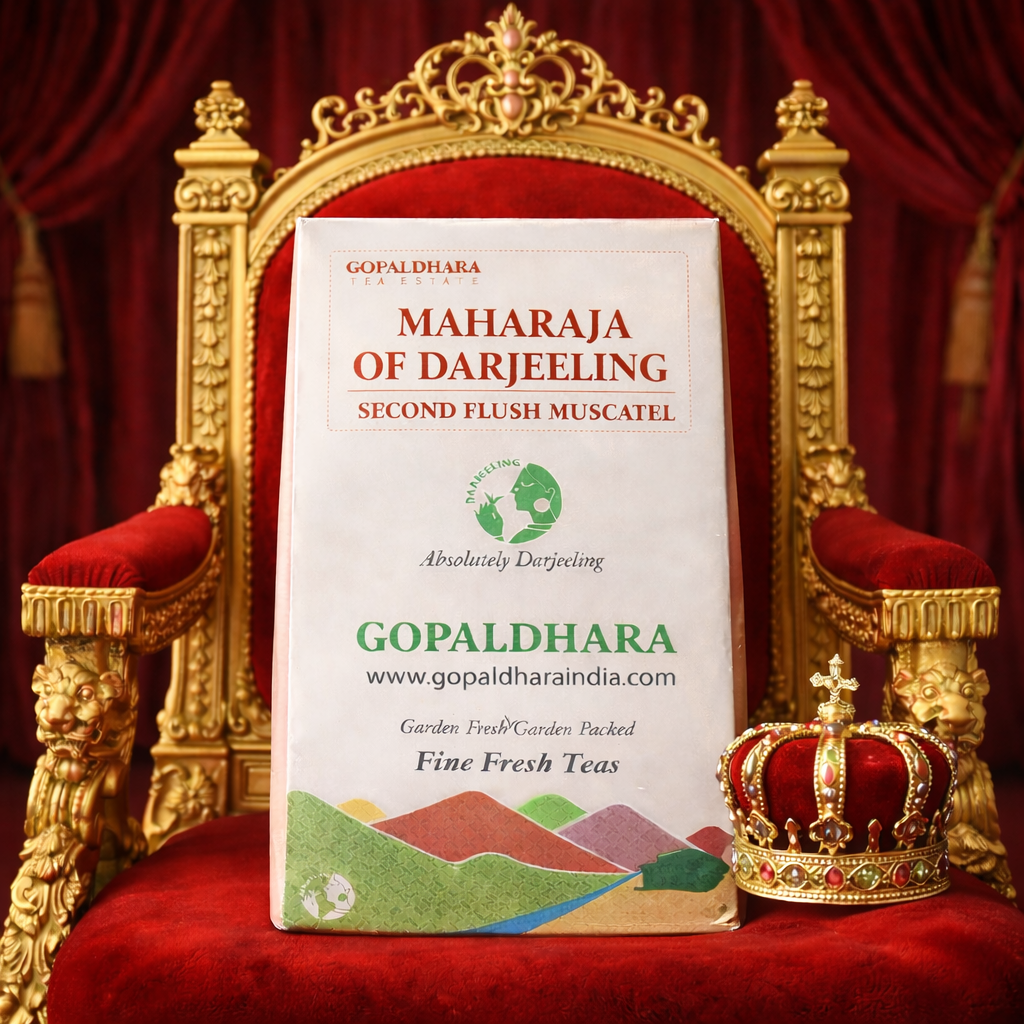 Gopaldhara Maharaja of Darjeeling Black Tea Second Flush Harvest – The ...